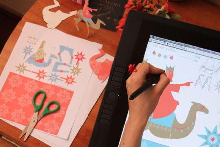 We Three Kings paper crafts. Get crafty • Happythought