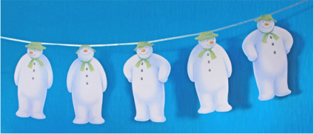 Snowman and the Snowdog tutorials. Get crafty • Happythought