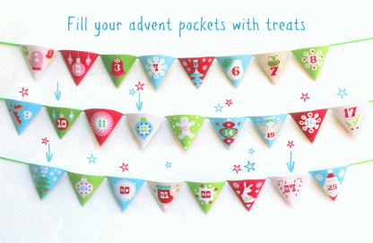 Printable advent calendar - 25 Day Advent Calendar for Christmas!