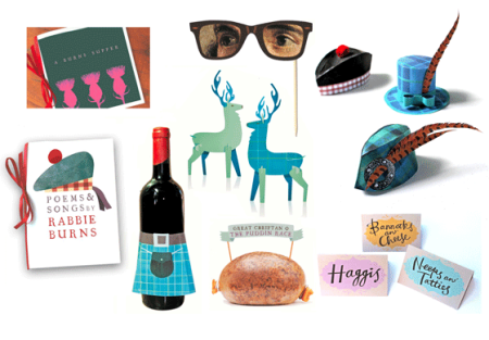 Burns Night printables. Get yer kilt on for Rabbie • Happythought