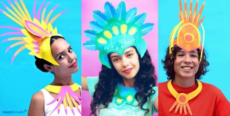 Happythought papercraft PDF downloads. Get creative today • Happythought
