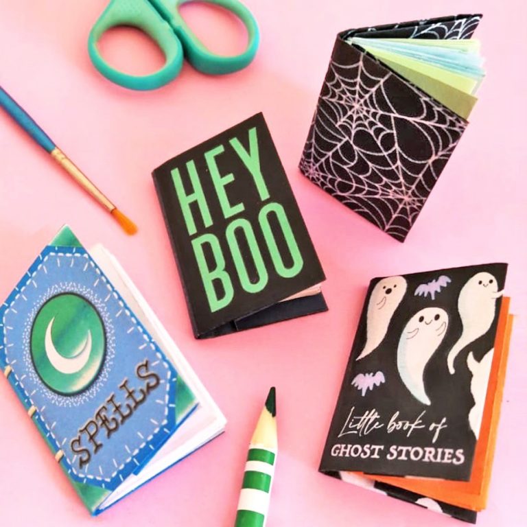 Halloween Mini Book templates. Get crafty • Happythought