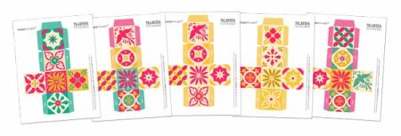 Printable Talavera tiles - vibrant decor sheets • Happythought