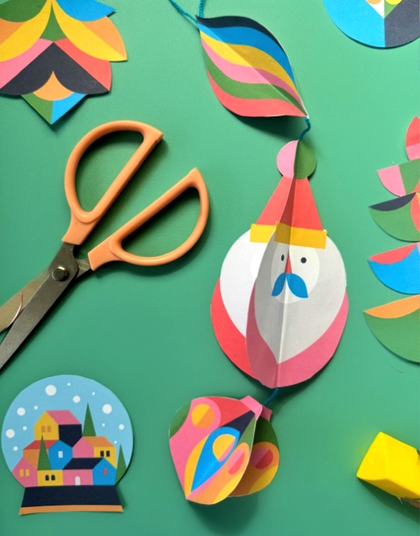 Festive Paper Ornaments Craft: Fun + Easy Classroom Craft Ideas