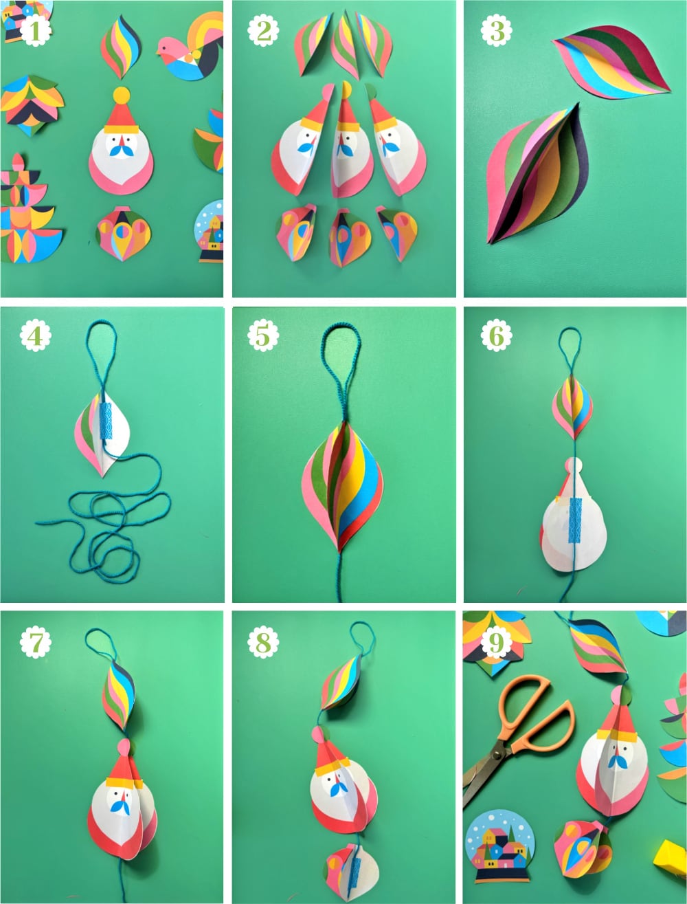 Festive Paper Ornaments Craft: Fun + Easy Classroom Craft Ideas
