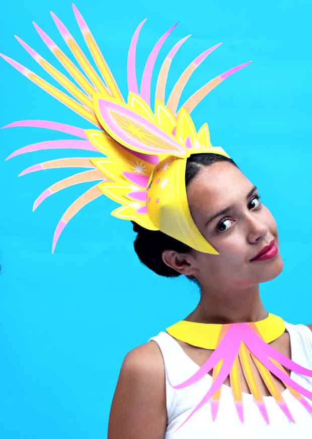 Printable Carnival Headpiece Template Easy And Fun To Make DIY Costume 
