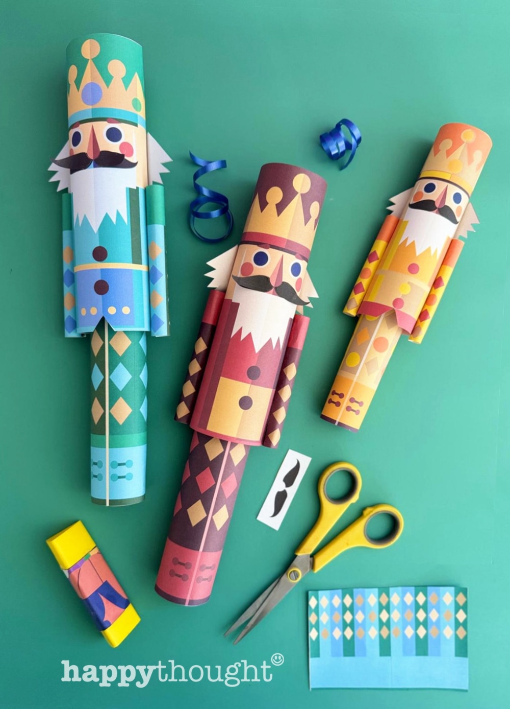 Printable Paper Nutcracker Template: Fun DIY Holiday Crafts