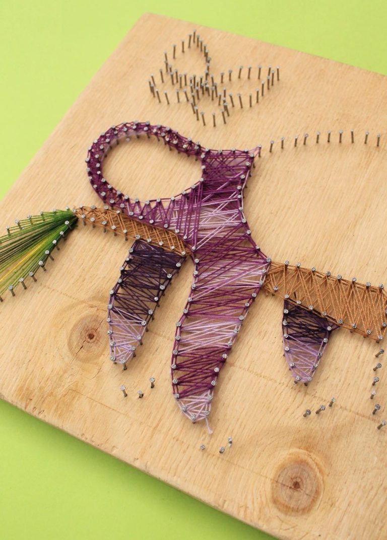 Sloth String art - Create your own beautiful wall. Get crafty ...