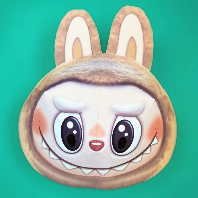 Labubu Mask Template: DIY paper craft, Fun for Parties and events