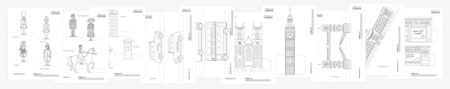 London printables and activity worksheet pack PDF • Happythought