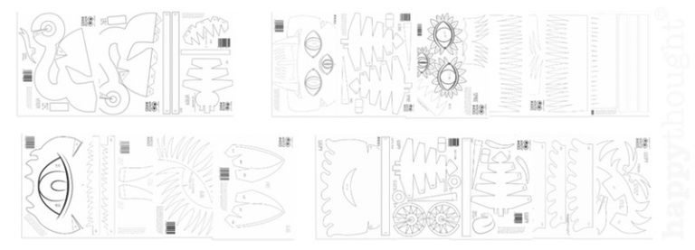 DIY Monster Mask Templates: Print and Create Your Own Monsters