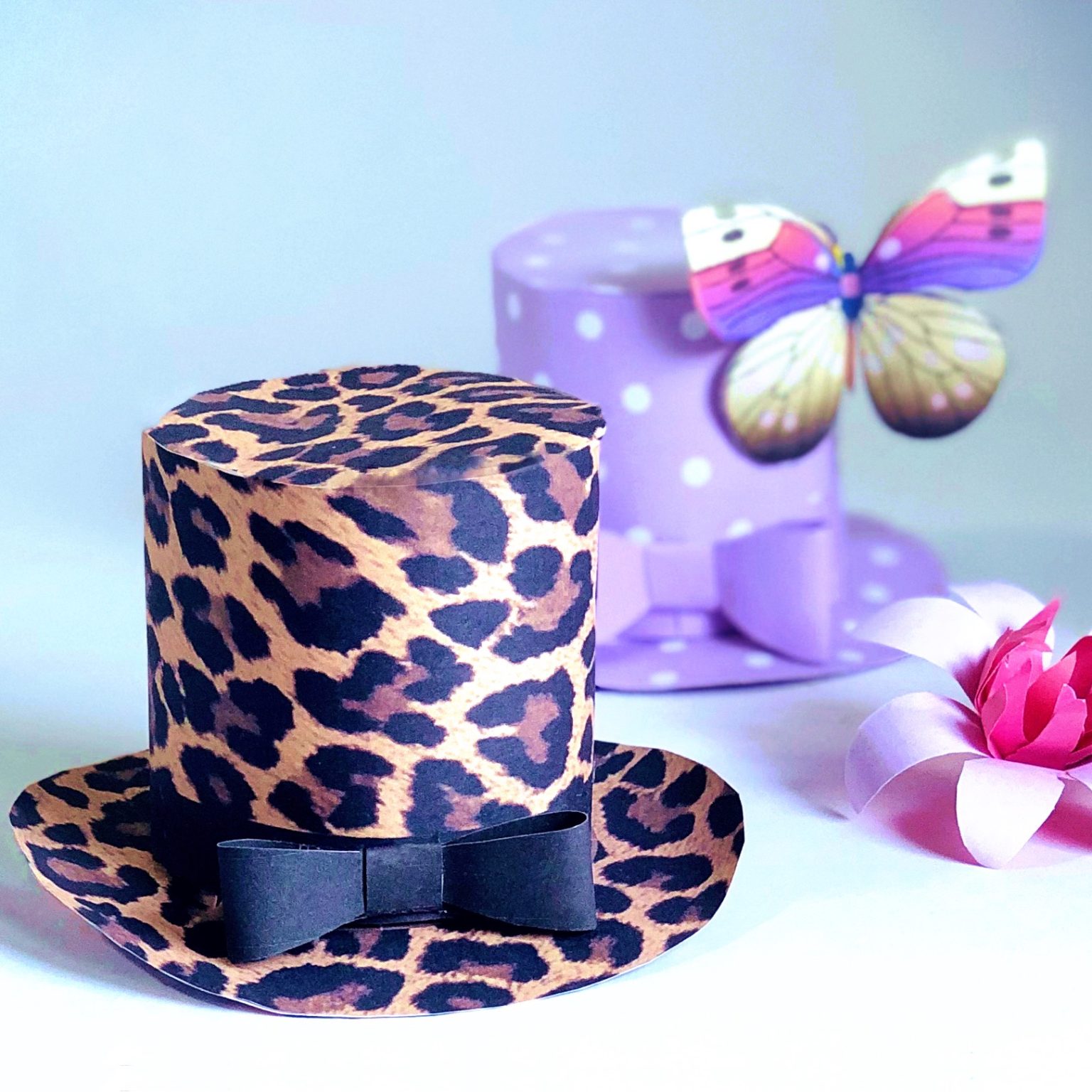 Paper flower crown craft kit. Easy to make DIY party out fit • Happythought