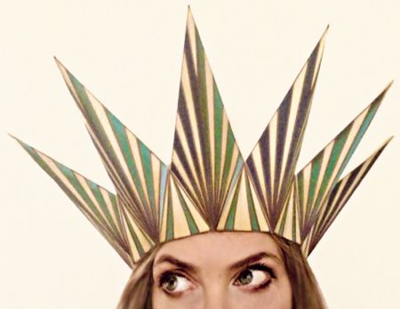 Star Crown headdress template. DIY costume idea • Happythought