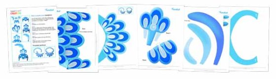 Printable Carnival Headpiece Templates: Easy DIY kits to Assemble