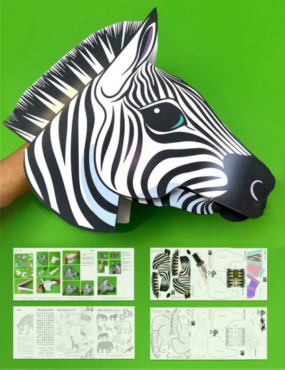 Zebra Puppet Template 🦓for some Fun Wild Imaginative Playtime