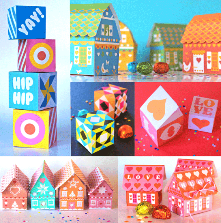 7 Printable gift box templates. Be crafty at home • Happythought