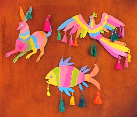 Printable Kids activity. Easy DIY Crafts for Cinco de Mayo • Happythought