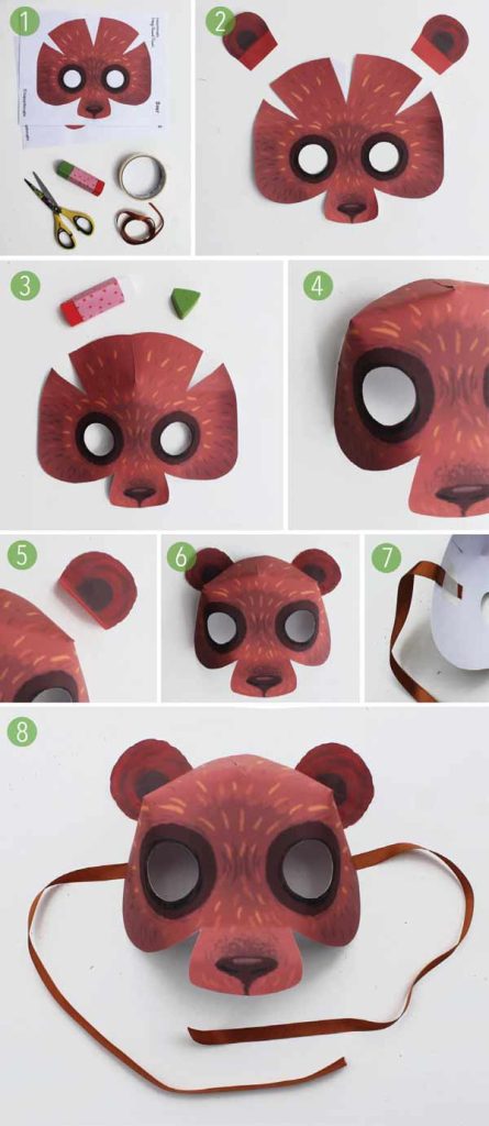 Easy homemade bear costume. Be a bear today • Happythought