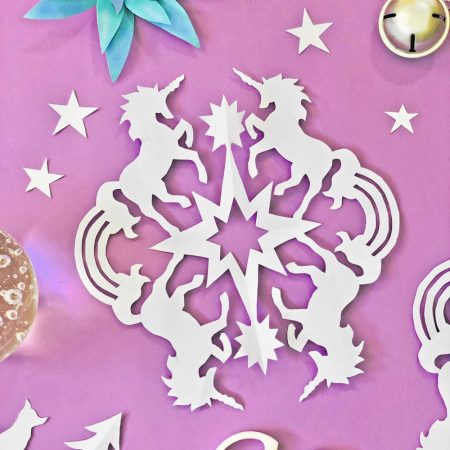 Animal Snowflakes templates: 40 Easy DIY craft templates • Happythought