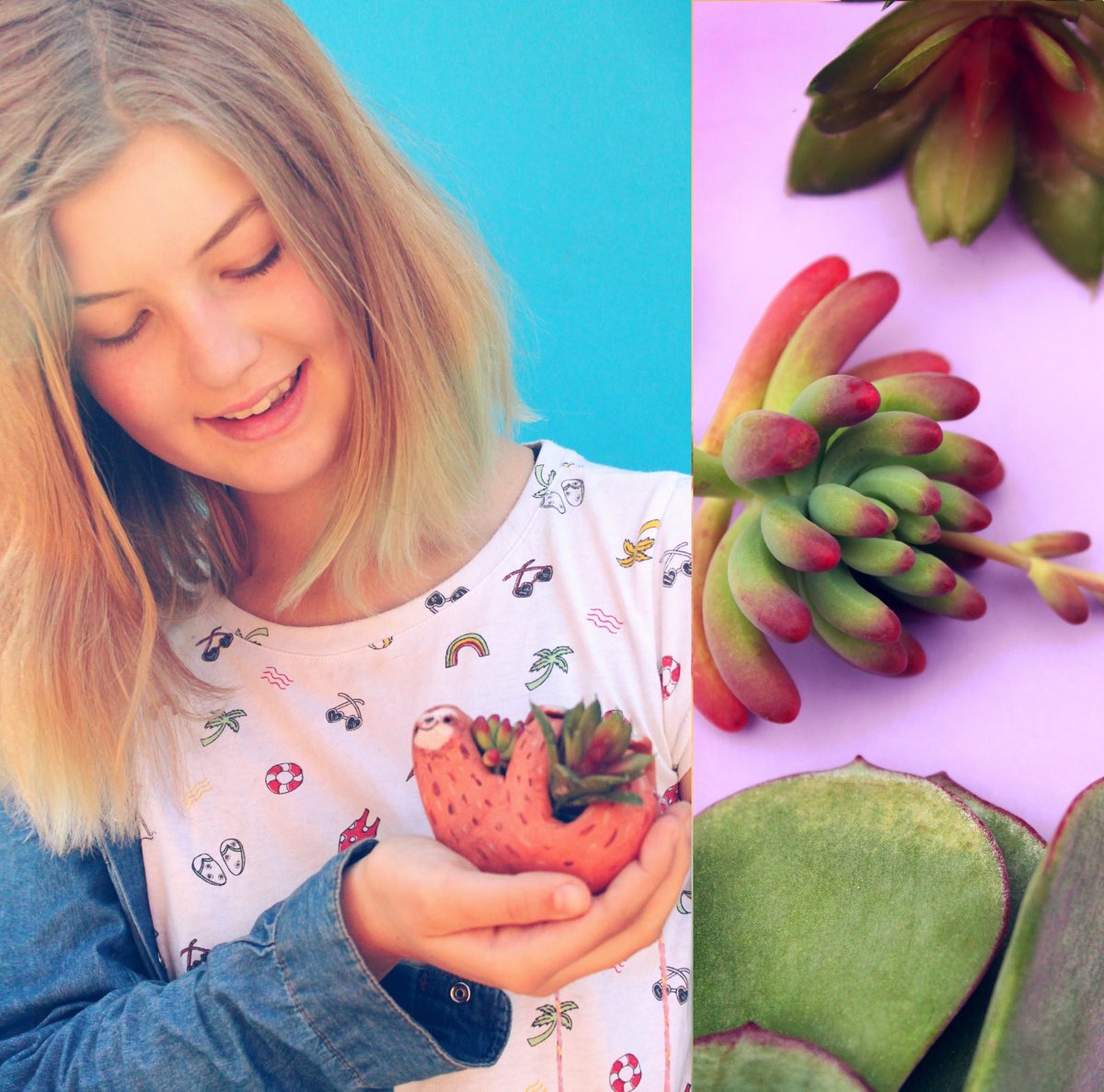 How to make a hanging sloth planter. Be crafty • Happythought
