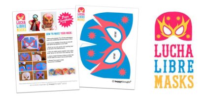Make a Lucha Libre mask video .Get crafty • Happythought
