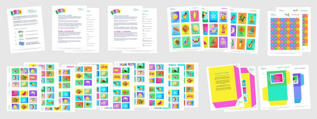 Printable Mexican Lotería game. Get lucky today • Happythought