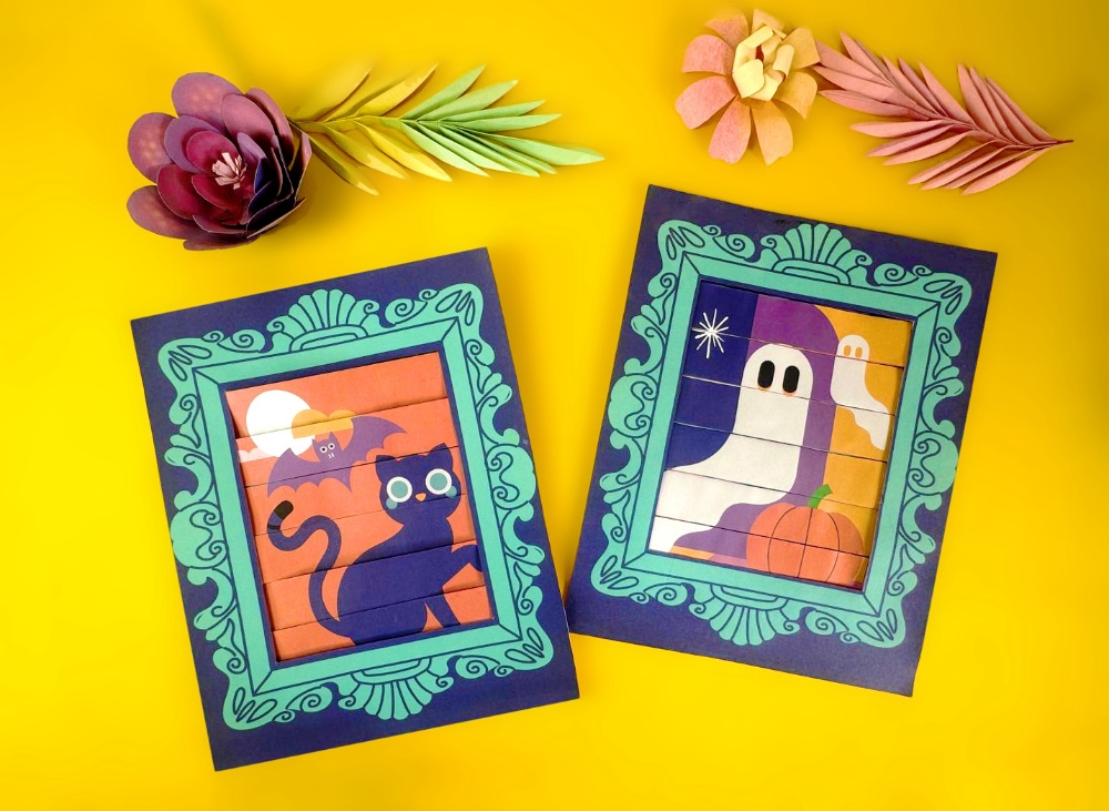 Halloween Magic Pictures craft: easy DIY Craft Activity for Kids!