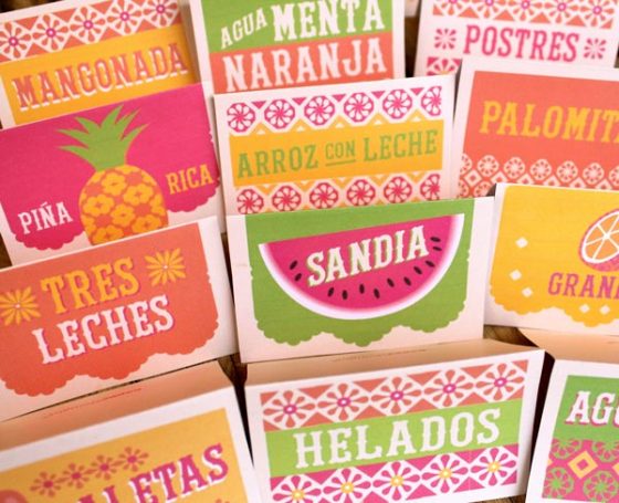 99 printable Mexican food and drink signs • Happythought
