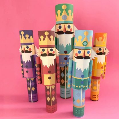 Printable Paper Nutcracker Template: Fun DIY Holiday Crafts