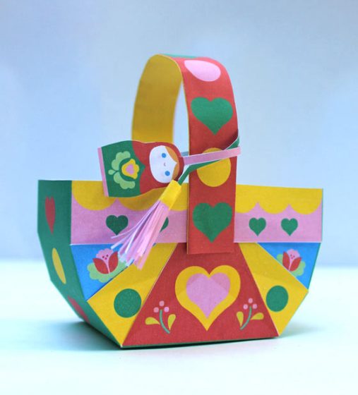 Russian Matryoshka doll papercraft. Get crafty • Happythought