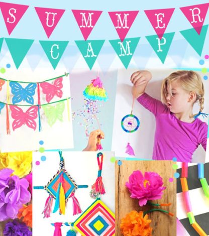 Summer camp activities. Simple summercamp crafts ideas for all ages!