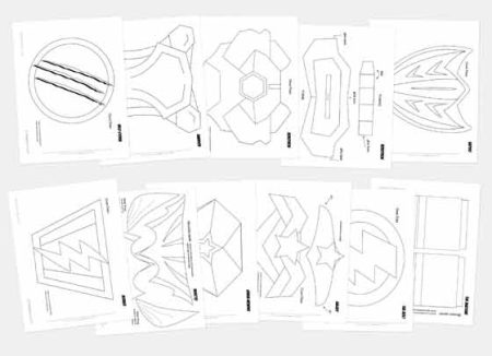 Printable Superhero masks. Be a super hero today • Happythought