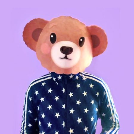 Teddy Bear mask template. Be a Teddy Bear today • Happythought