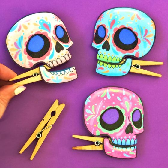 Day of the Dead nicho craft activity. Be crafty today • Happythought